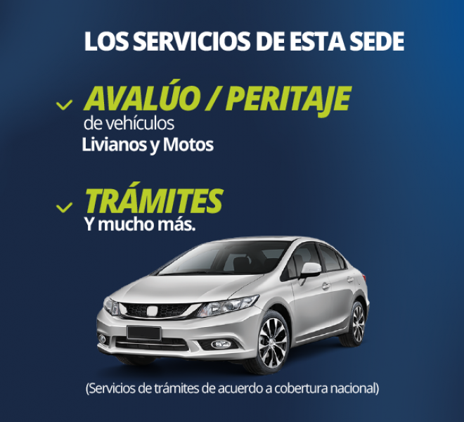 Peritaje vehicular en Cali: Cali Sur